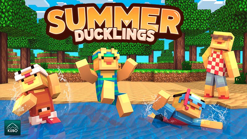 Summer Ducklings by Kubo Studios (Minecraft Skin Pack) - Minecraft ...