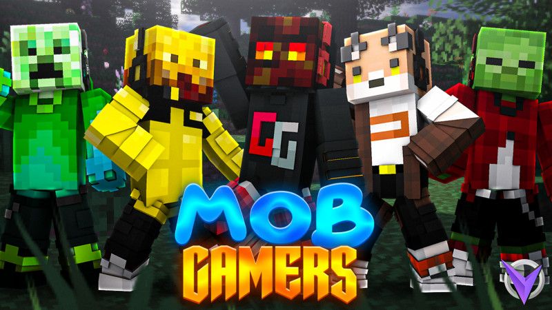Mob Gamers by Team Visionary (Minecraft Skin Pack) - Minecraft Bedrock ...