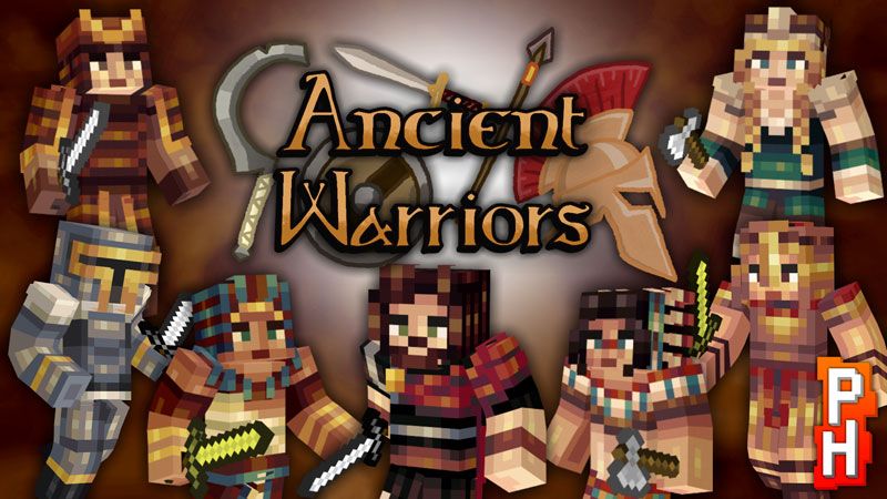 Ancient Warriors Skin Pack by PixelHeads (Minecraft Skin Pack ...