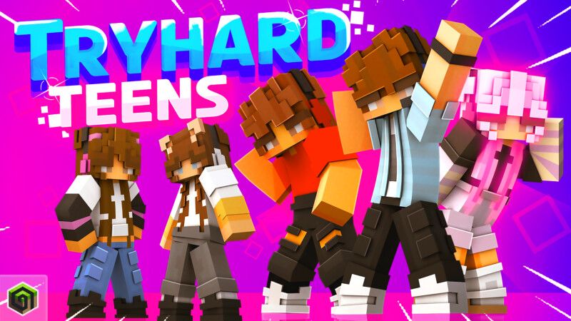 Tryhard Teens by CrackedCubes (Minecraft Skin Pack) - Minecraft ...