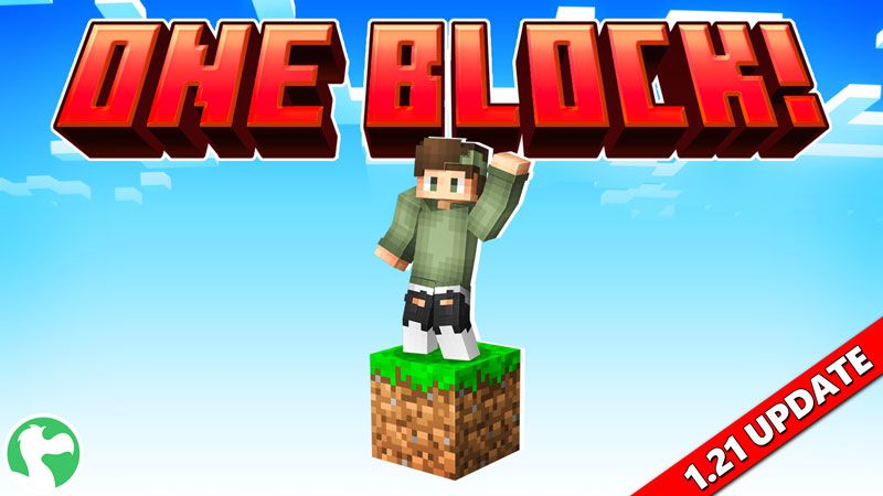 ONE BLOCK! by Dodo Studios (Minecraft Marketplace Map) - Minecraft ...