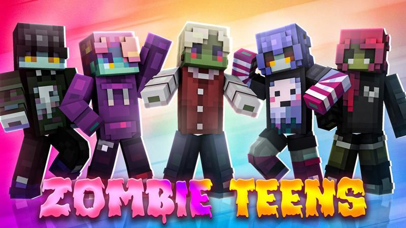 Zombie Teens by CubeCraft Games (Minecraft Skin Pack) - Minecraft ...