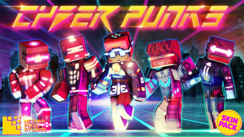 Cyber Punks by Netherpixel (Minecraft Skin Pack) - Minecraft ...