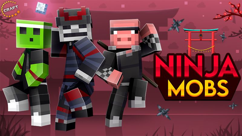 Ninja Mobs by The Craft Stars (Minecraft Skin Pack) - Minecraft ...