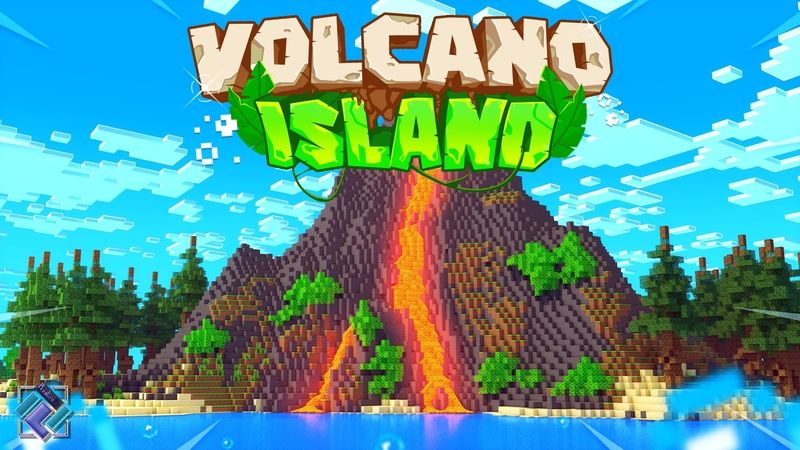 Minecraft Volcano Island