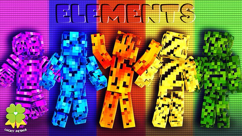 Elements by The Lucky Petals (Minecraft Skin Pack) - Minecraft ...