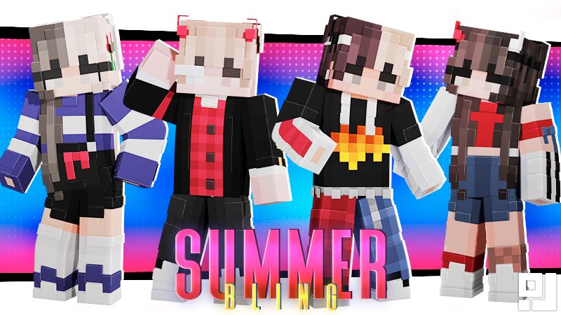 Summer Bling by inPixel (Minecraft Skin Pack) - Minecraft Marketplace ...