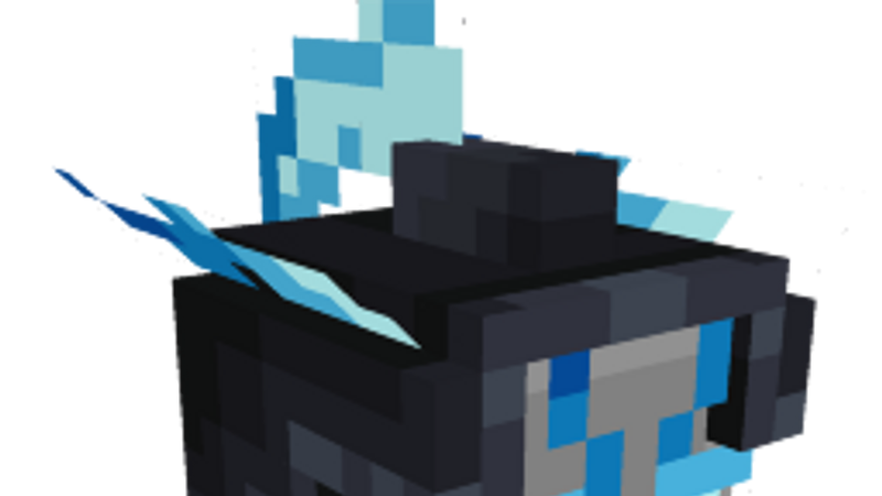 Soul Fire Helmet by CompyCraft - Minecraft Bedrock Marketplace Explorer