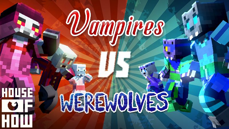 Vampires vs Werewolves by House of How (Minecraft Skin Pack ...