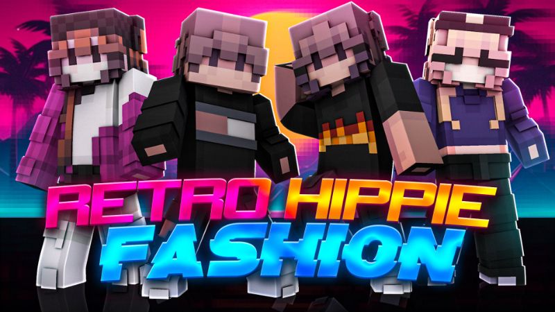 Retro Hippie Fashion by Endorah (Minecraft Skin Pack) - Minecraft ...