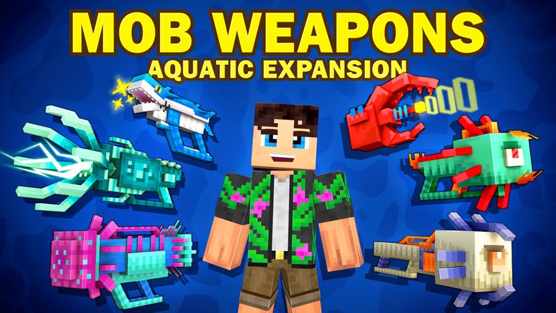 Mob Weapons Aquatic Expansion by GoE-Craft (Minecraft Marketplace Map ...