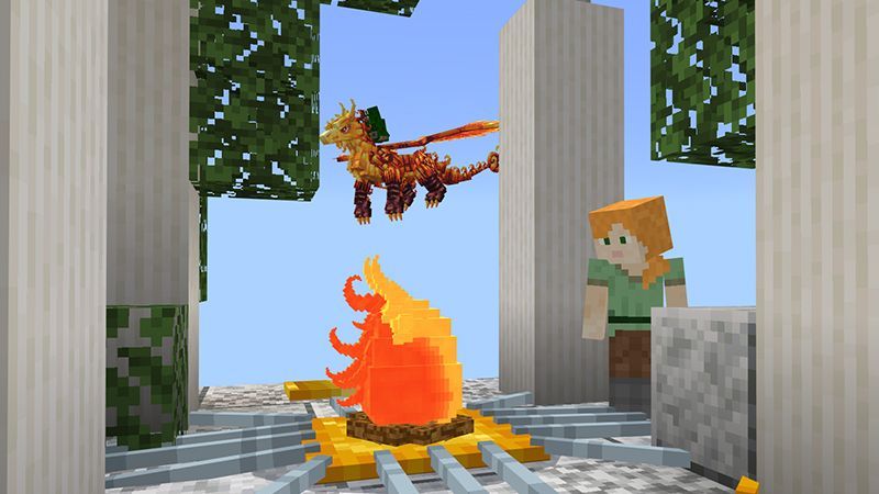 DragonFire Add-On by Spectral Studios - Minecraft Bedrock Marketplace ...