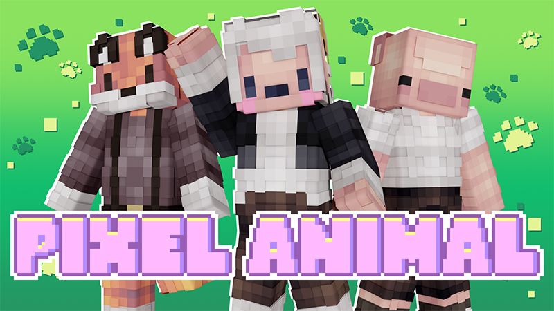 Pixel Animals by Piki Studios (Minecraft Skin Pack) - Minecraft Bedrock ...