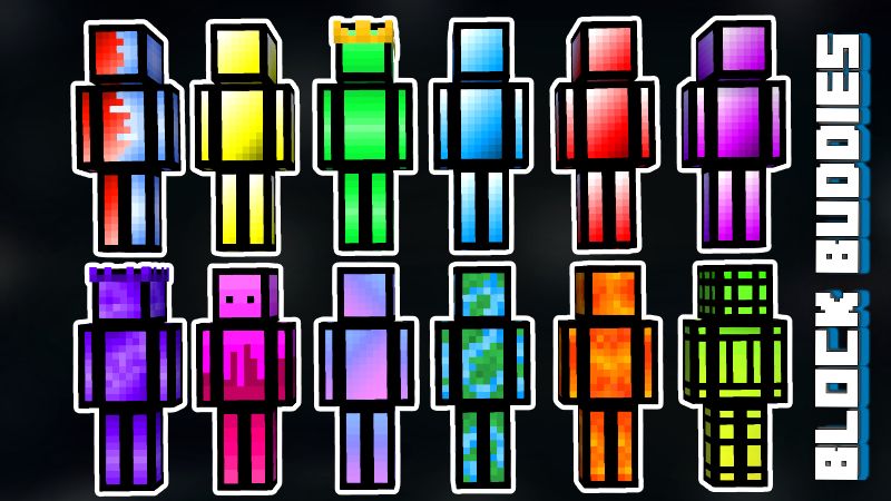 Block Buddies by Pixelationz Studios (Minecraft Skin Pack) - Minecraft ...