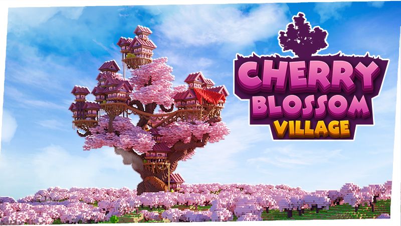 Cherry Blossom Village by Dalibu Studios (Minecraft Marketplace Map ...