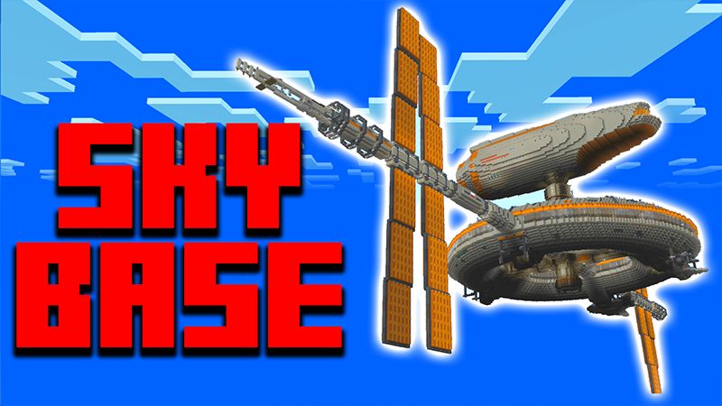 SKY BASE by Pickaxe Studios (Minecraft Marketplace Map) - Minecraft ...