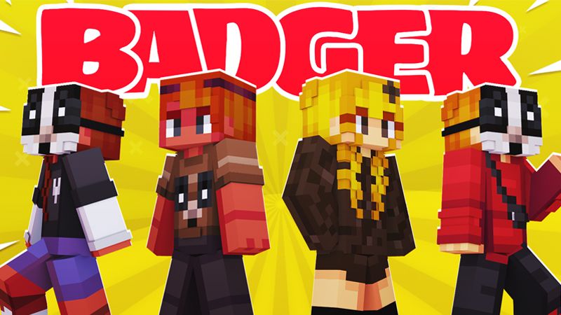Badger by Pickaxe Studios (Minecraft Skin Pack) - Minecraft Marketplace ...