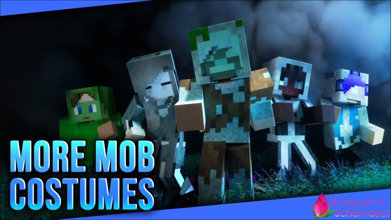 More Mob Costumes by Shaliquinn's Schematics (Minecraft Skin Pack ...