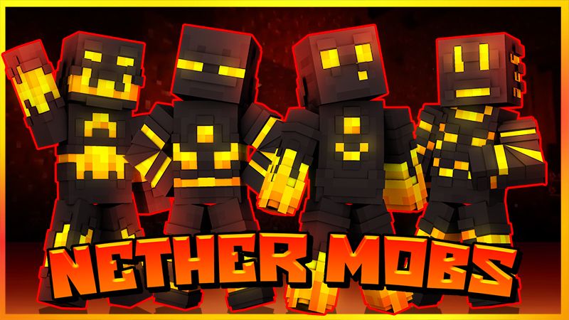 Nether Mobs by The Lucky Petals (Minecraft Skin Pack) - Minecraft ...