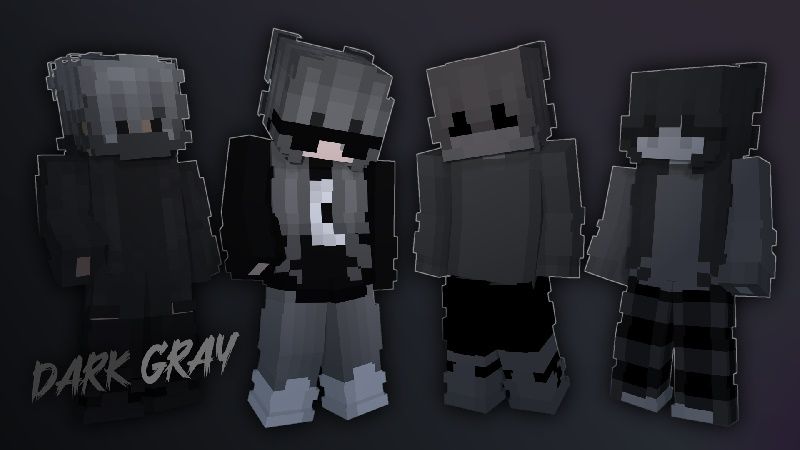 Dark Gray Fashion by Lua Studios (Minecraft Skin Pack) - Minecraft ...