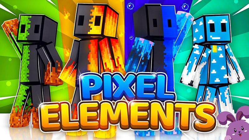 Pixel Elements by Bunny Studios (Minecraft Skin Pack) - Minecraft ...
