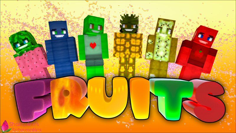 Fruits by Shaliquinn's Schematics (Minecraft Skin Pack) - Minecraft ...