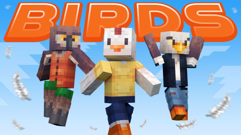 Birds by Virtual Pinata (Minecraft Skin Pack) - Minecraft Bedrock ...