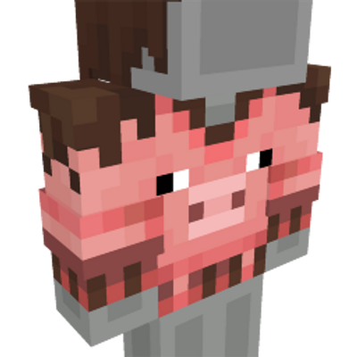 Muddy Pig Hoodie by Minecraft - Minecraft Marketplace (via ...