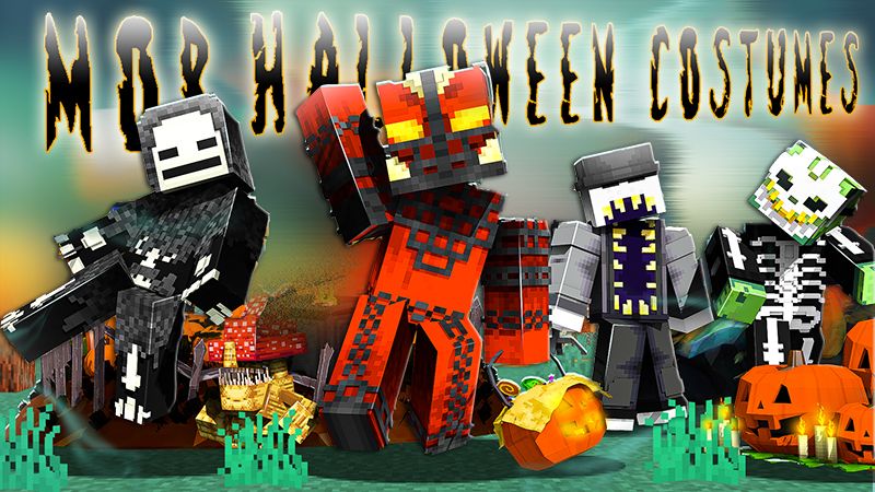 Mob Halloween Costumes by The Lucky Petals (Minecraft Skin Pack ...