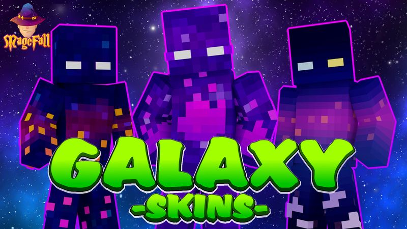 Galaxy Skins by Magefall (Minecraft Skin Pack) - Minecraft Marketplace (via bedrockexplorer.com)