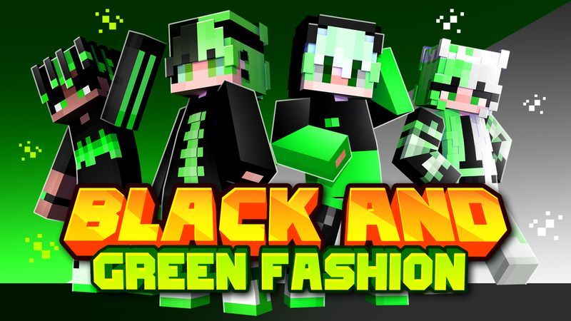 Black and Green Fashion by Meraki (Minecraft Skin Pack) - Minecraft ...