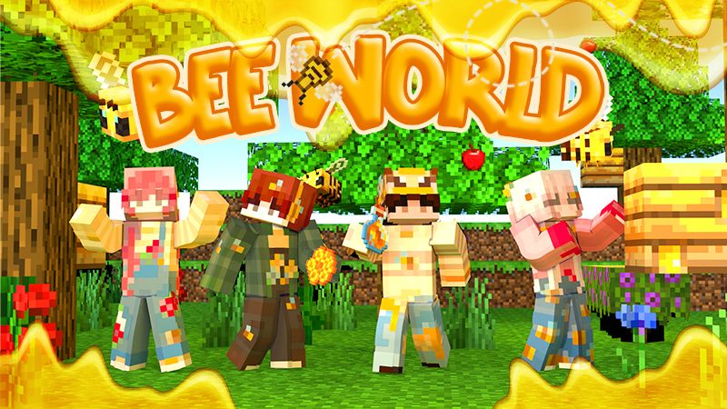Bee World by Netherpixel (Minecraft Skin Pack) - Minecraft Bedrock ...