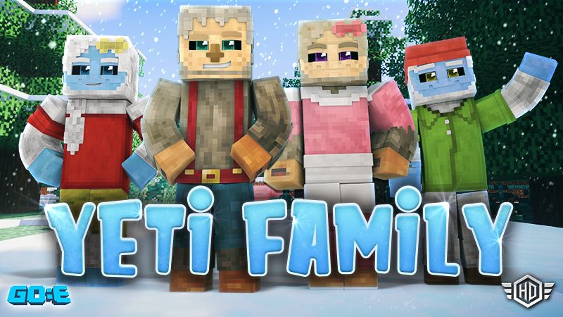Yeti Family by GoE-Craft (Minecraft Skin Pack) - Minecraft Marketplace ...