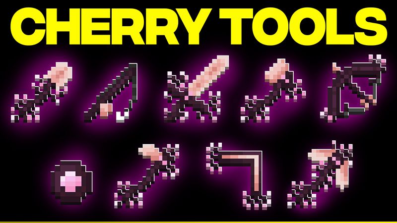 CHERRY TOOLS by ChewMingo (Minecraft Marketplace Map) - Minecraft ...