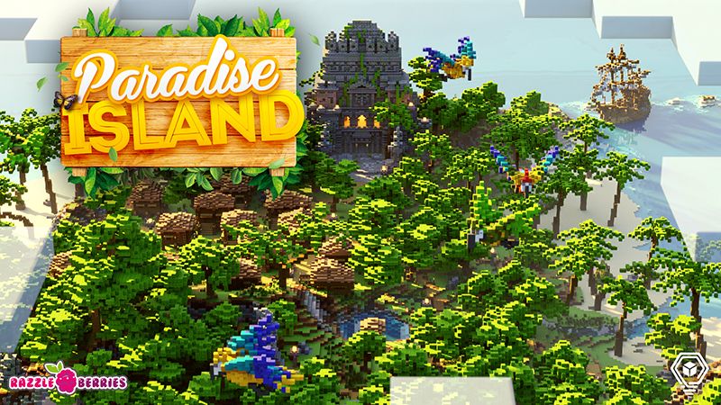 Paradise Island by Razzleberries (Minecraft Marketplace Map ...