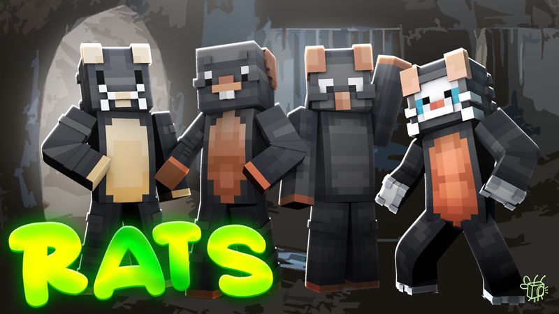 RATS by Blu Shutter Bug (Minecraft Skin Pack) - Minecraft Marketplace ...