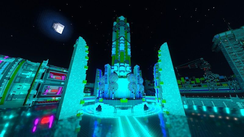 Neon District RTX by Nvidia (Minecraft Marketplace Map) - Minecraft ...