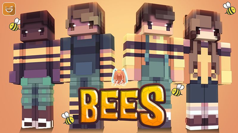 Bees by Giggle Block Studios (Minecraft Skin Pack) - Minecraft ...