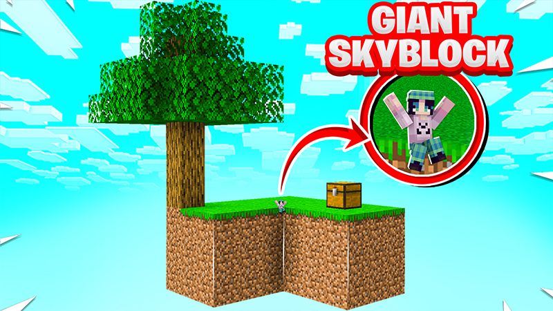 Skyblock GIANT BLOCKS by Pickaxe Studios (Minecraft Marketplace Map ...