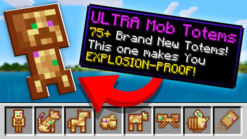 ULTRA Mob Totems by Logdotzip (Minecraft Marketplace Map) - Minecraft ...