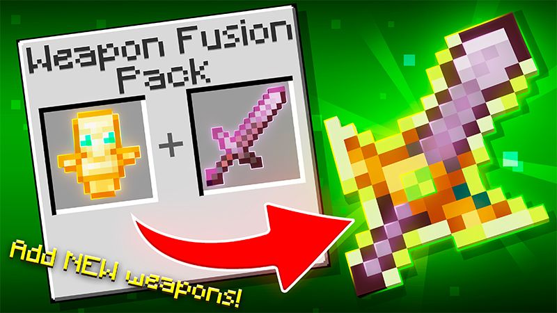 WEAPON FUSION PACK by Kreatik Studios (Minecraft Marketplace Map ...
