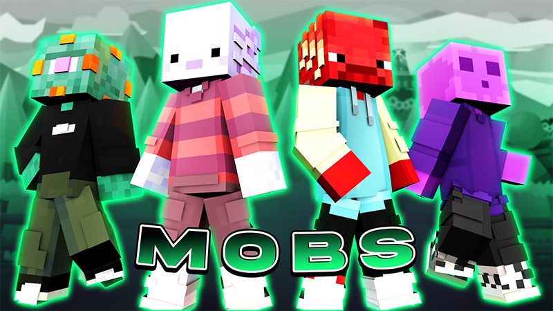 MOBS by Cypress Games (Minecraft Skin Pack) - Minecraft Marketplace ...