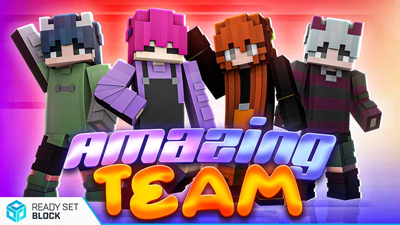 Amazing Team by Ready, Set, Block! (Minecraft Skin Pack) - Minecraft ...