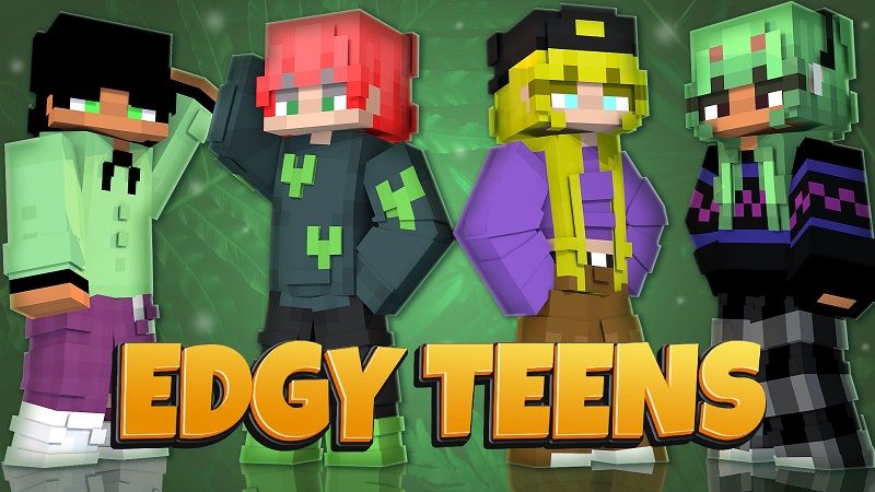 Edgy Teens by Street Studios (Minecraft Skin Pack) - Minecraft Bedrock ...