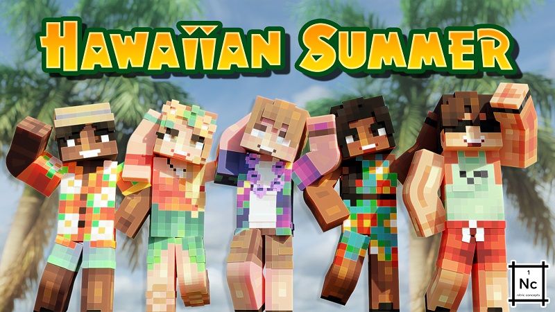 Hawaiian Summer by Nitric Concepts (Minecraft Skin Pack) - Minecraft ...