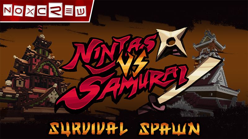 Ninjas VS Samurai Spawn by Noxcrew (Minecraft Marketplace Map ...