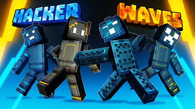 Hacker Waves by Bunny Studios (Minecraft Skin Pack) - Minecraft Bedrock ...