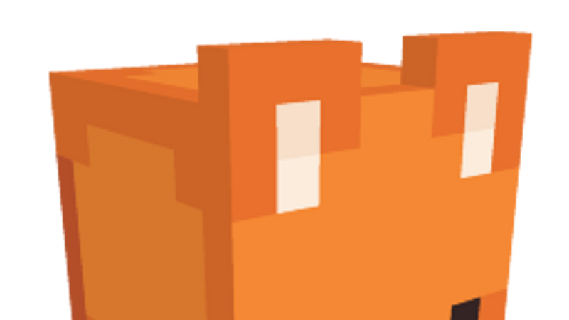 Fox Mask by Venift - Minecraft Marketplace (via bedrockexplorer.com)