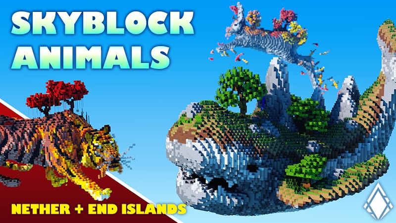 Skyblock Animals by 4KS Studios (Minecraft Marketplace Map) - Minecraft ...