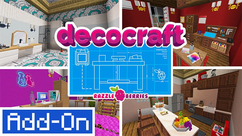 Decocraft by Razzleberries - Minecraft Bedrock Marketplace Explorer